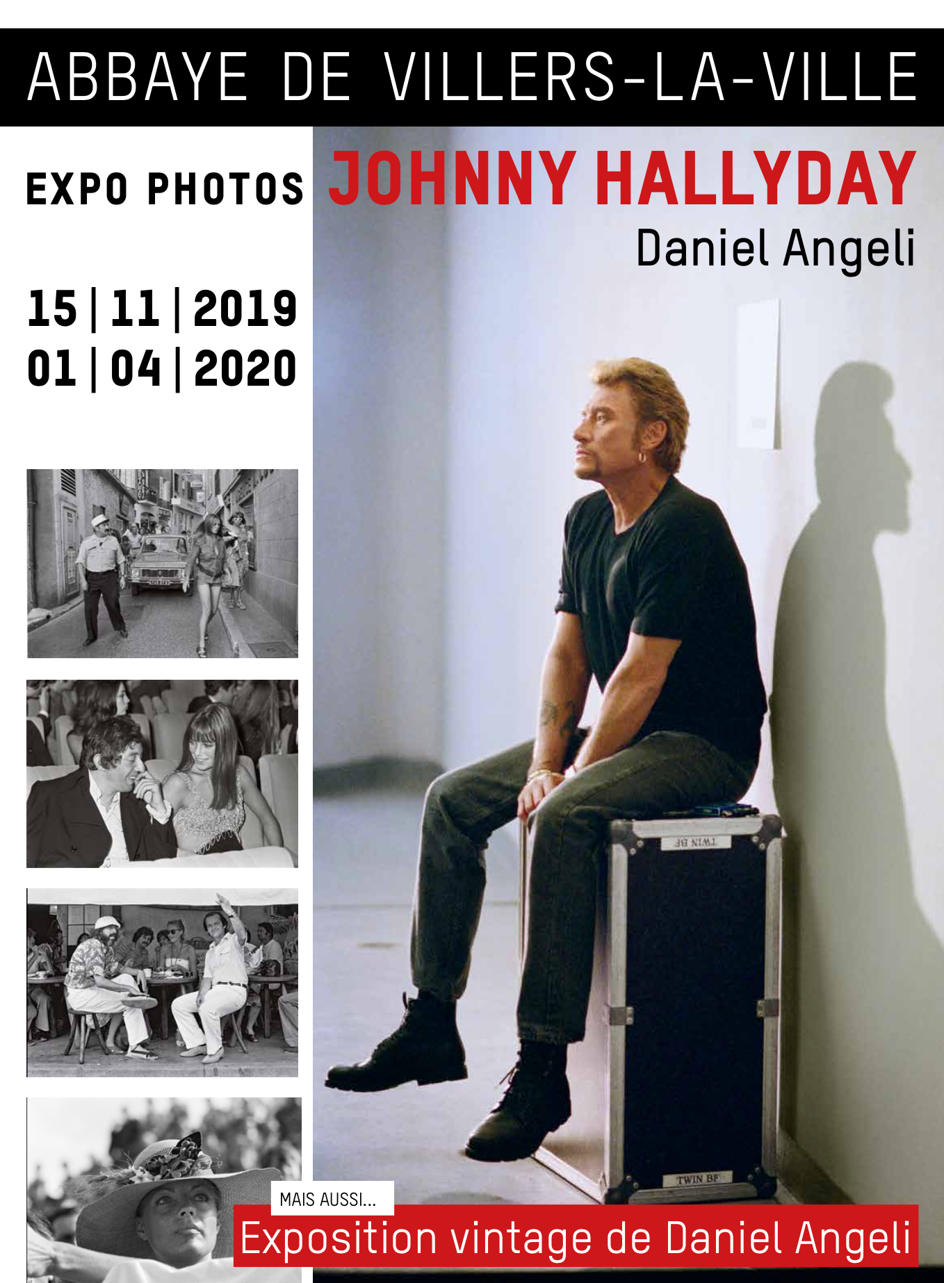 Exposition photos Johnny Hallyday par Daniel Angeli – Paparazzi Art Gallery